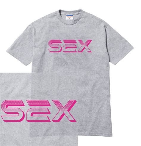 【楽天市場】grid Sex Tシャツ 半袖 セックス Sex 文字 カレッジ ロゴ 文字 英語 シンプル 過激 メンズ レディース