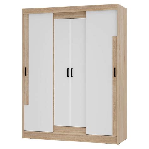 Шкаф купе Смарт ШКК 06 Дуб сонома белый от производителя в Санкт Петербурге