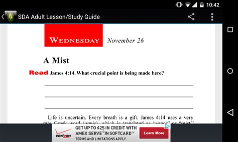 SDA Adult Lesson Quarterly Android Apps On Google Play