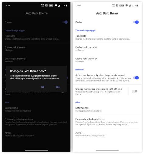 How To Schedule Automatic Dark Theme On Android Mashtips