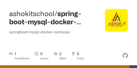Spring Boot Mysql Docker Composedockerfile At Main · Ashokitschoolspring Boot Mysql Docker