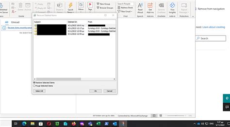Deleted Items Are Not Purged From Deleted Folder After Expiration