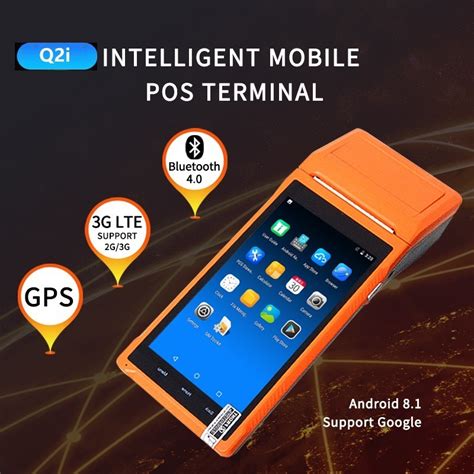 Mobile Pos Q I Handheld Pos Terminal Printer Mm Inch Android Payment Machine Tablet
