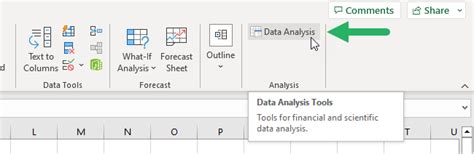 How To Add The Data Analysis Toolpak In Excel