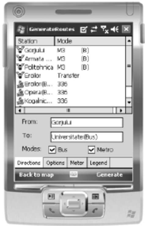 Route Generation Mobile Version Download Scientific Diagram