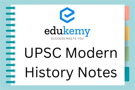UPSC Modern History Notes Blog