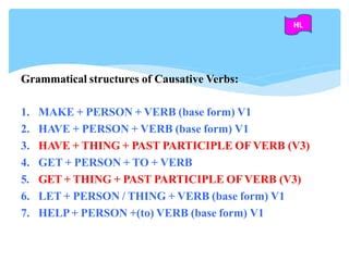 Causative Verbs PPTX