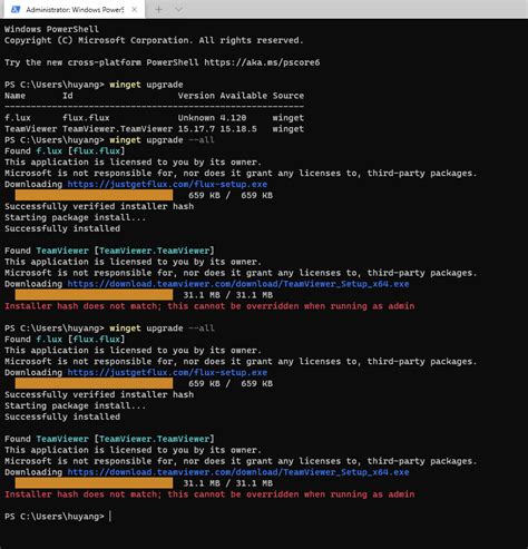 Cannot Upgrade Version Number Unknown Microsoft Winget Cli Discussion GitHub