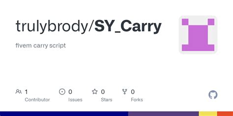 github trulybrody sy carry fivem carry script
