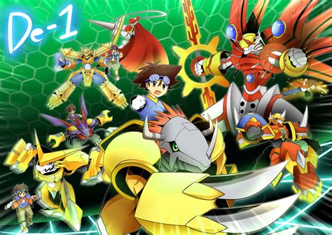 Akashi Tagiru Arresterdramon Daimon Masaru Digimon Savers Dukemon Kaisergreymon Kudou