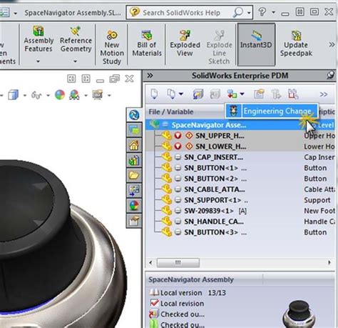electronic workflows in solidworks pdm