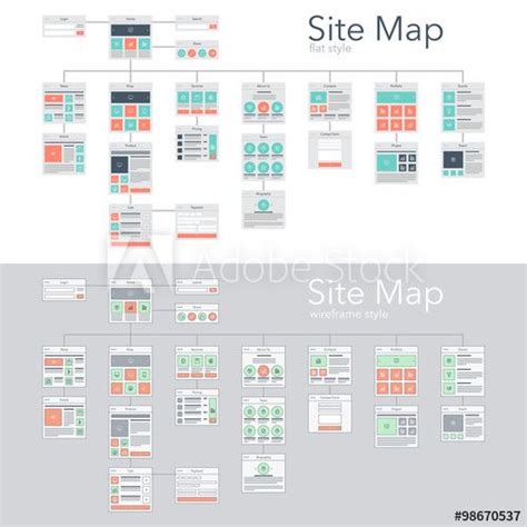 Site Map Wireframe Design Wireframe Sharepoint Design