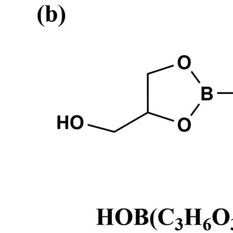 Molecular Structure Formulae Of A H Bc3h6o32 B Hobc3h6o3 And