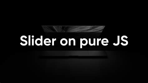 Slider On Pure Js With Fade Effect Youtube