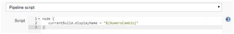 Set The Build Name And Description From A Jenkins Declarative Pipeline Stack Overflow