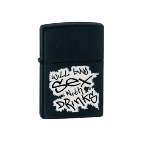 Zippo Lighter Will Buy Sex With Drinks 24723 Smoke Moment