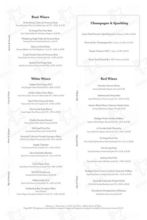 Menu At The Waverley Pub And Bar Bognor Regis