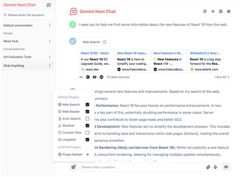 【开源自荐】gemini Next Chat：让 Gemini 更强大的极简风格 Ai Chat · Issue 5680 · Ruanyfweekly · Github