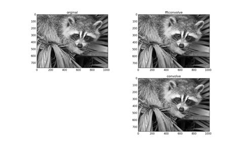 Scipytutorial 图像卷积fftconvolve Python学习园