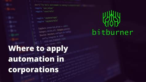 Where To Apply Automation In Corporations Bitburner 26 Youtube