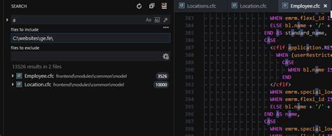 Search Is Only Searching Open Files · Issue 43758 · Microsoftvscode · Github