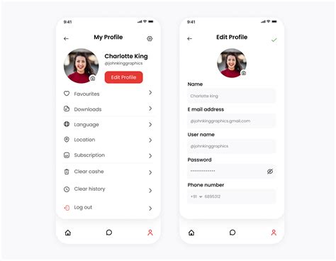 User Profiledaily Ui Challenge Behance