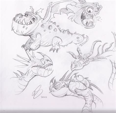 Как Приручить Дракона Рисунки Карандашом 70 фото