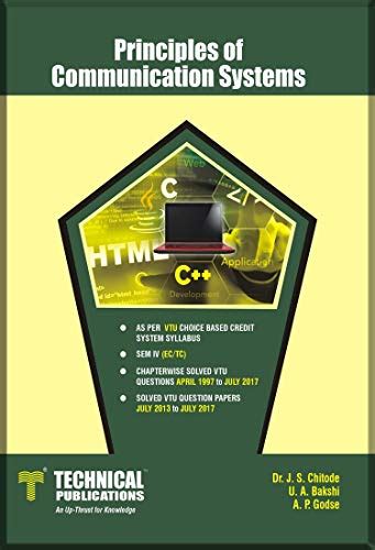 principle of communication systems for be vtu course 18 obe and cbcs v ece 18ec53 english