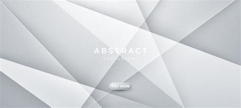 Premium Vector Grey White Backdrop Abstract Papercut Stripes Background Geometry Shine And