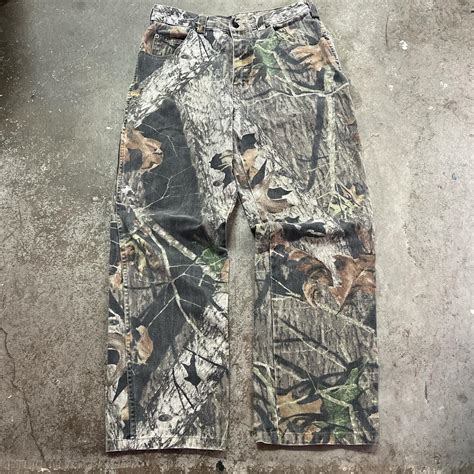 Real Tree Camo Carpenter Pants X Baggy Straight Depop