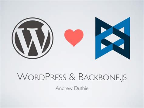 Wordpress And Backbonejs