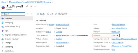 Control App Service Outbound Traffic Using Azure Firewall Azure App Service Microsoft Learn