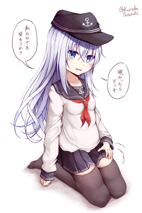 Safebooru 1girl D Absurdres Black Headwear Black Legwear Black