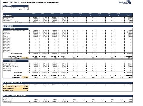 pro forma spreadsheet template ~ excel templates