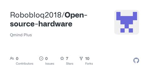 GitHub Robobloq Open Source Hardware Qmind Plus