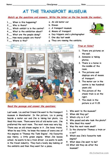 351 Transportation English Esl Worksheets Pdf And Doc