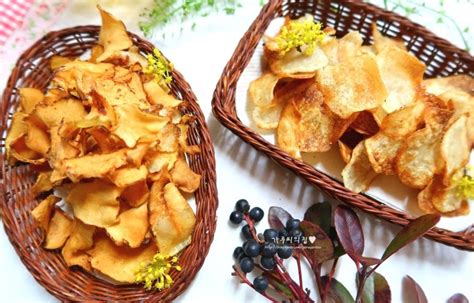 돼지감자칩 달달고소한 안주요리