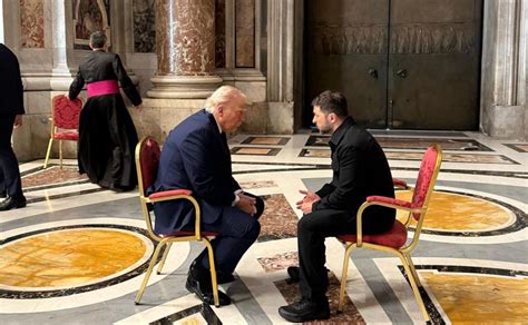 Zelensky Cerca Sponde In Vaticano Faccia A Faccia Sullucraina Anche