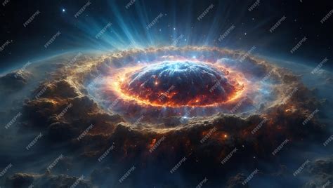 Premium Photo A Supernova Exploring The Culmination Of A Massive Sun