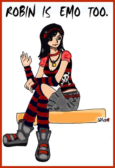 Nico Robin Is Emo Too By Alyssaryan On Deviantart