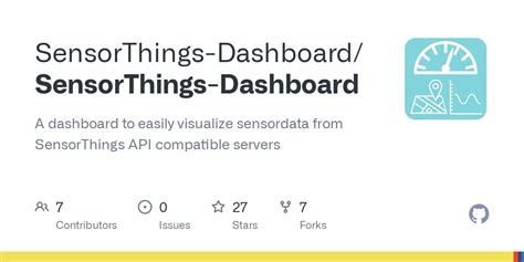 github sensorthings dashboard sensorthings dashboard a dashboard to easily visualize