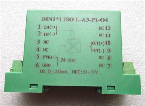0 5v To 0 500ma Pid High Current Output Signal Isolated Amplifier Power Supply And Converter