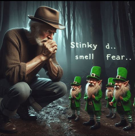 Stinky Old Man Smells Fear On Leprechauns Photo Realistic R Aiart