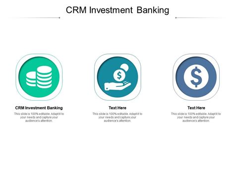CRM Investment Banking Ppt Powerpoint Presentation Styles Infographics Cpb Presentation