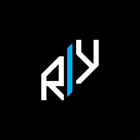Ry Letter Logo Creative Design With Vector Graphic 9358122 Vector Art