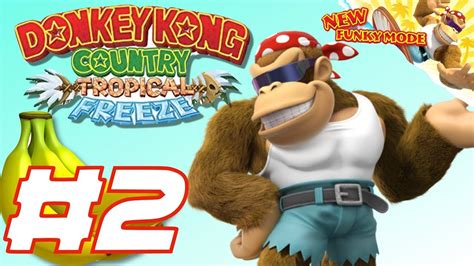 Donkey Kong Country Tropical Freeze Ita 2 Funky Mode 100 Mondo 1 1