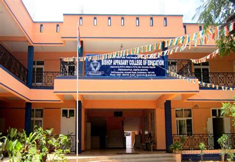 Bishop Appasamy College Of Education Admission Courses Offered Fees
