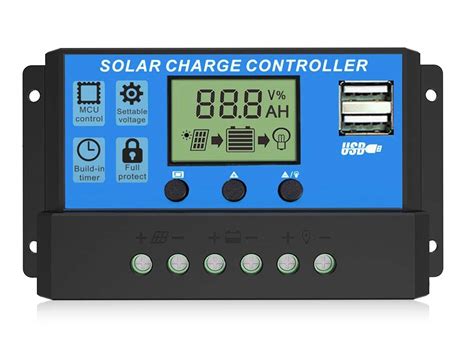 Buy EEEKit 20A Solar Charge Controller 12V 24V Solar Panel Battery