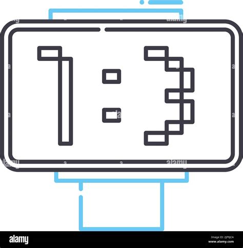 Grade Line Icon Outline Symbol Vector Illustration Concept Sign Stock Vector Image And Art Alamy