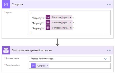 how to pass data to plumsail documents from power apps in microsoft